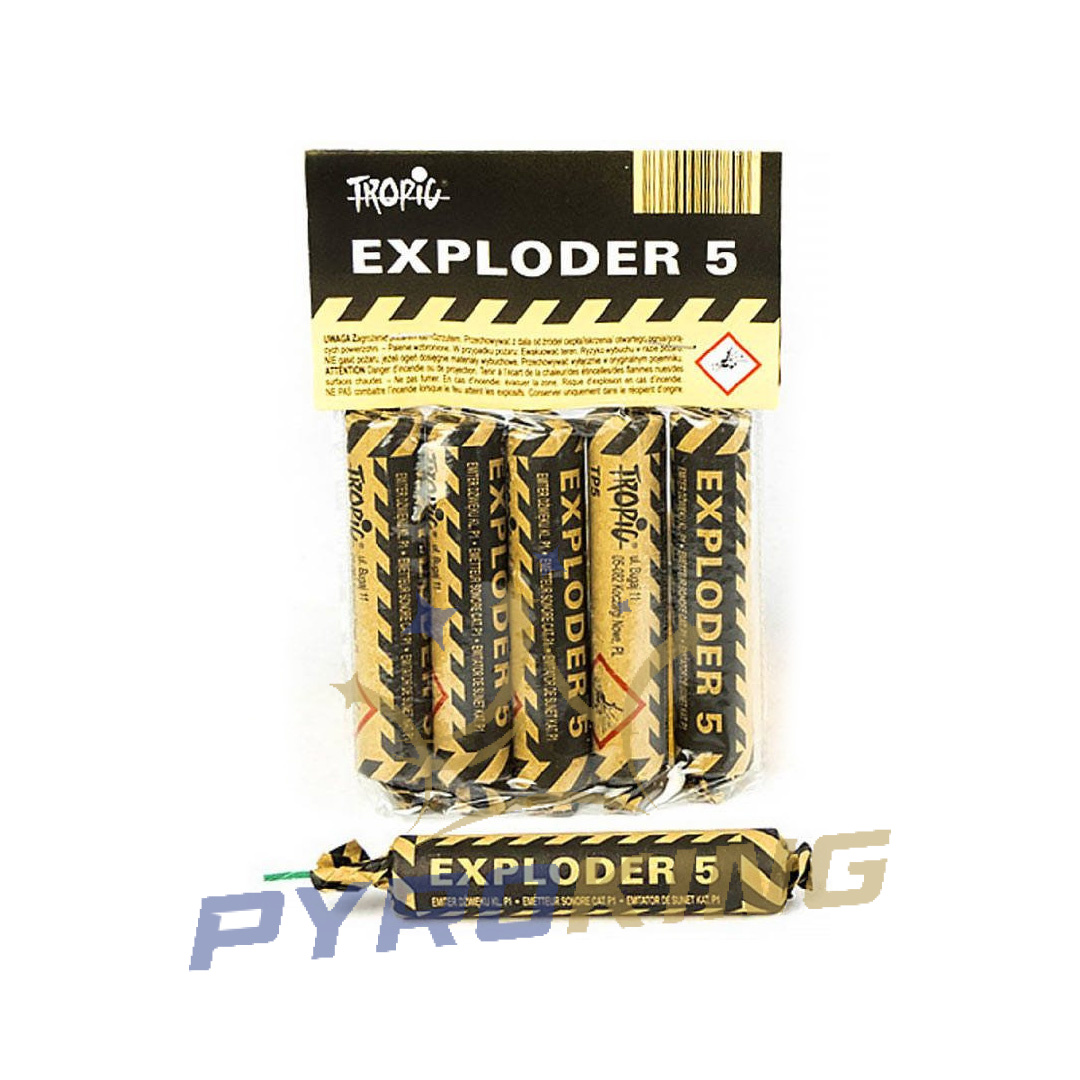 1395-P1-0040/2018-Exploder 5 Emiter Dźwięku. - Tropic - PyroKing